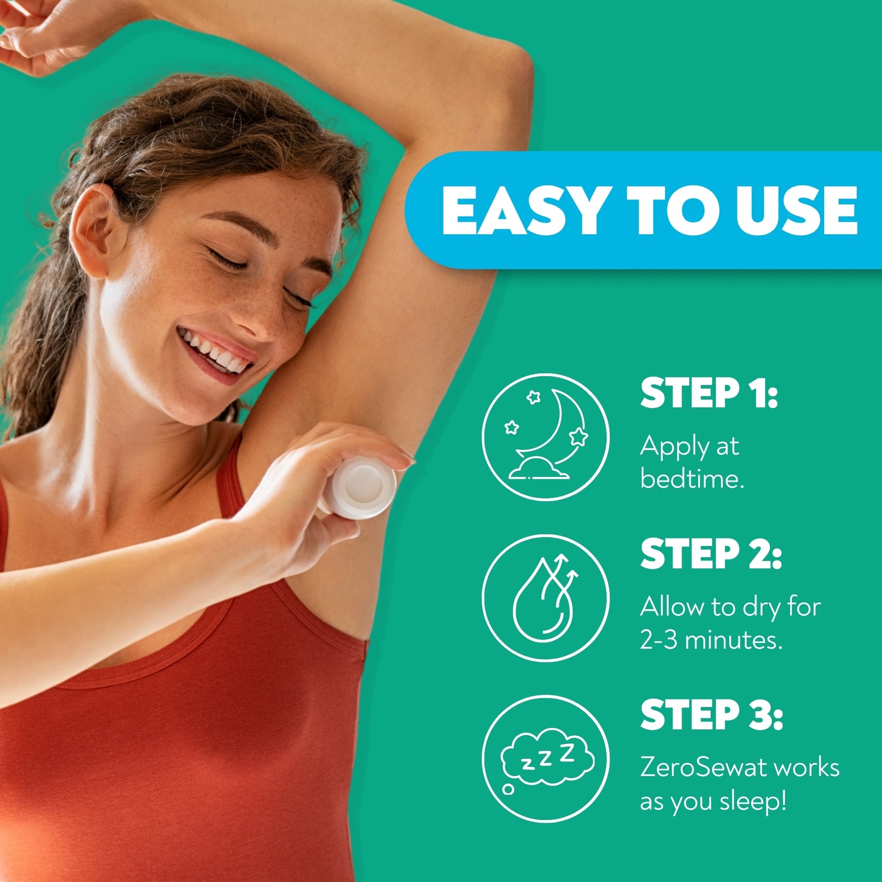 The Best Antiperspirant For Excessive Sweating: ZeroSweat